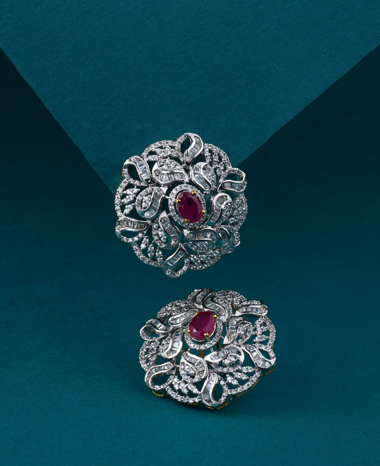 Zircon & Ruby Oversized tops